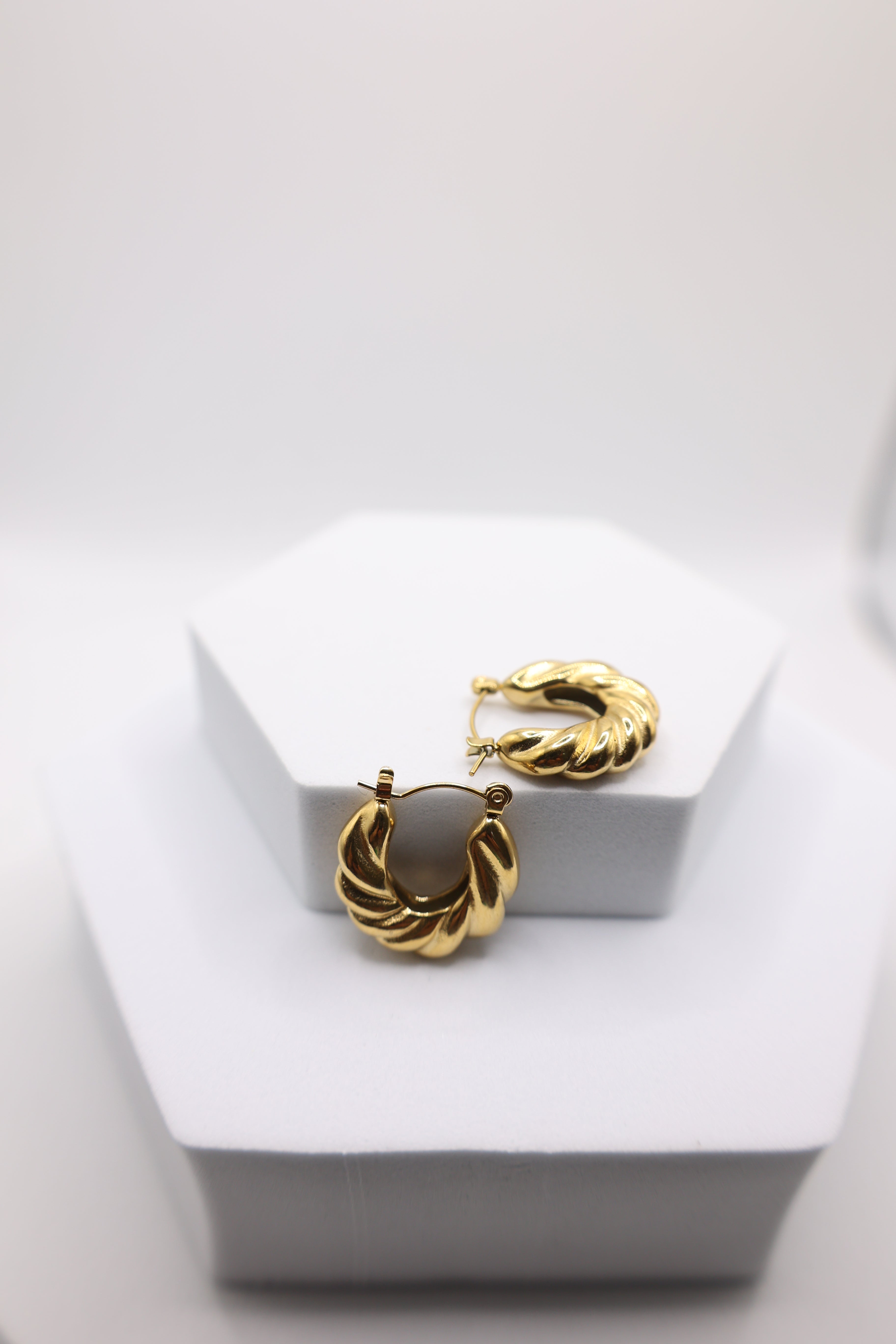 Black Licorice Hoop Earrings – Modest Barbie